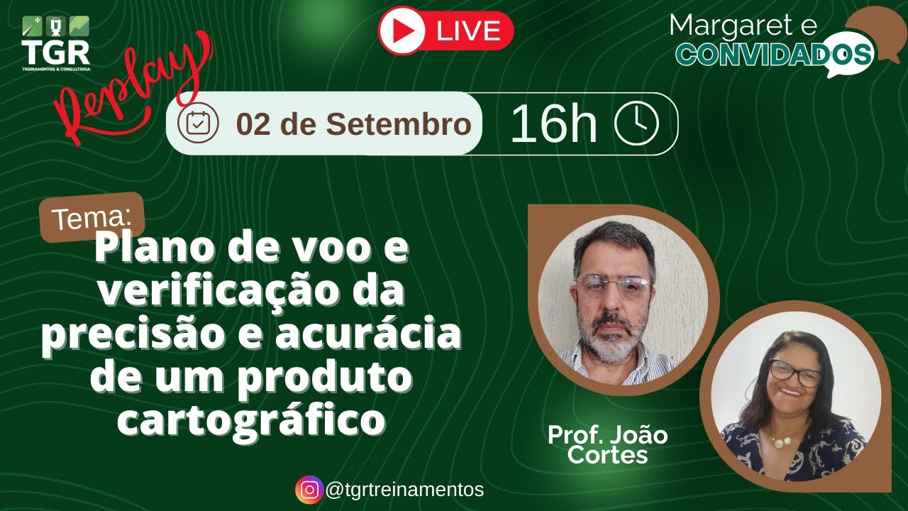 Plano de voo e verificação de precisão e acurácia de um produto ...