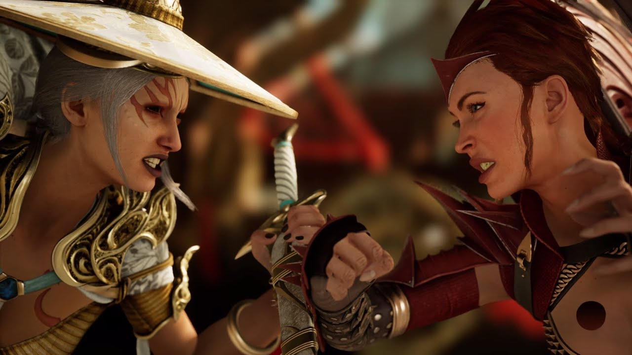 Mortal Kombat 1 - Titan Ashrah vs Evil Nitara - YouTube