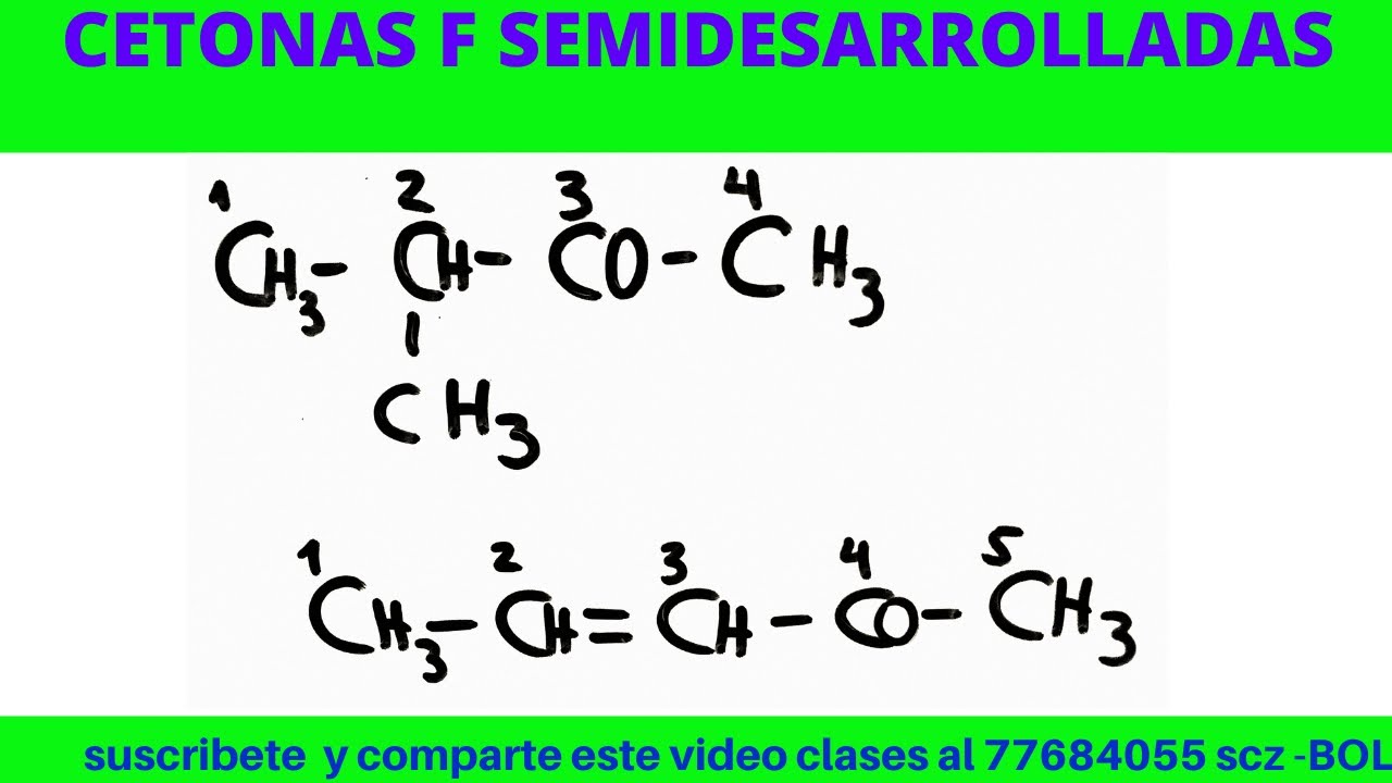 2-metil-3-butanona CETONAS - YouTube