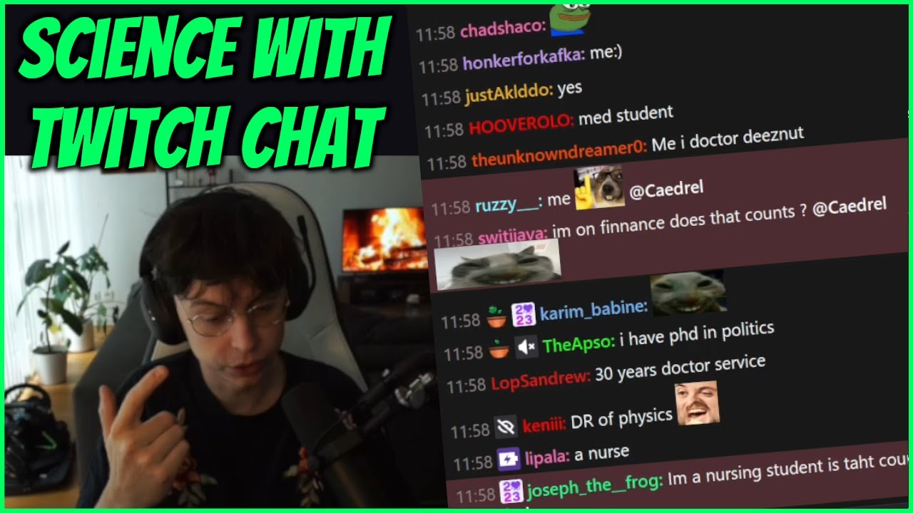 Caedrel Learns About Medical Science From Twitch Chat For 18 Minutes ...