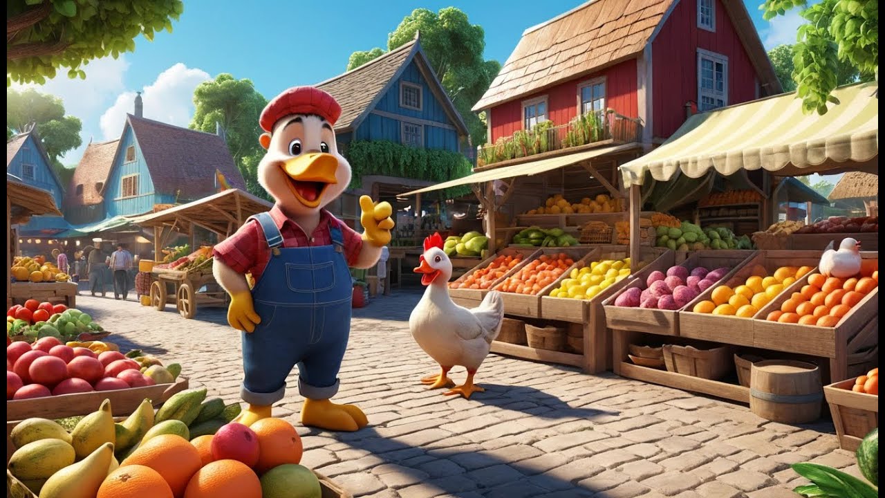 To Market, To Market Rhyme | Popular Nursery Rhyme | Educational Kids ...