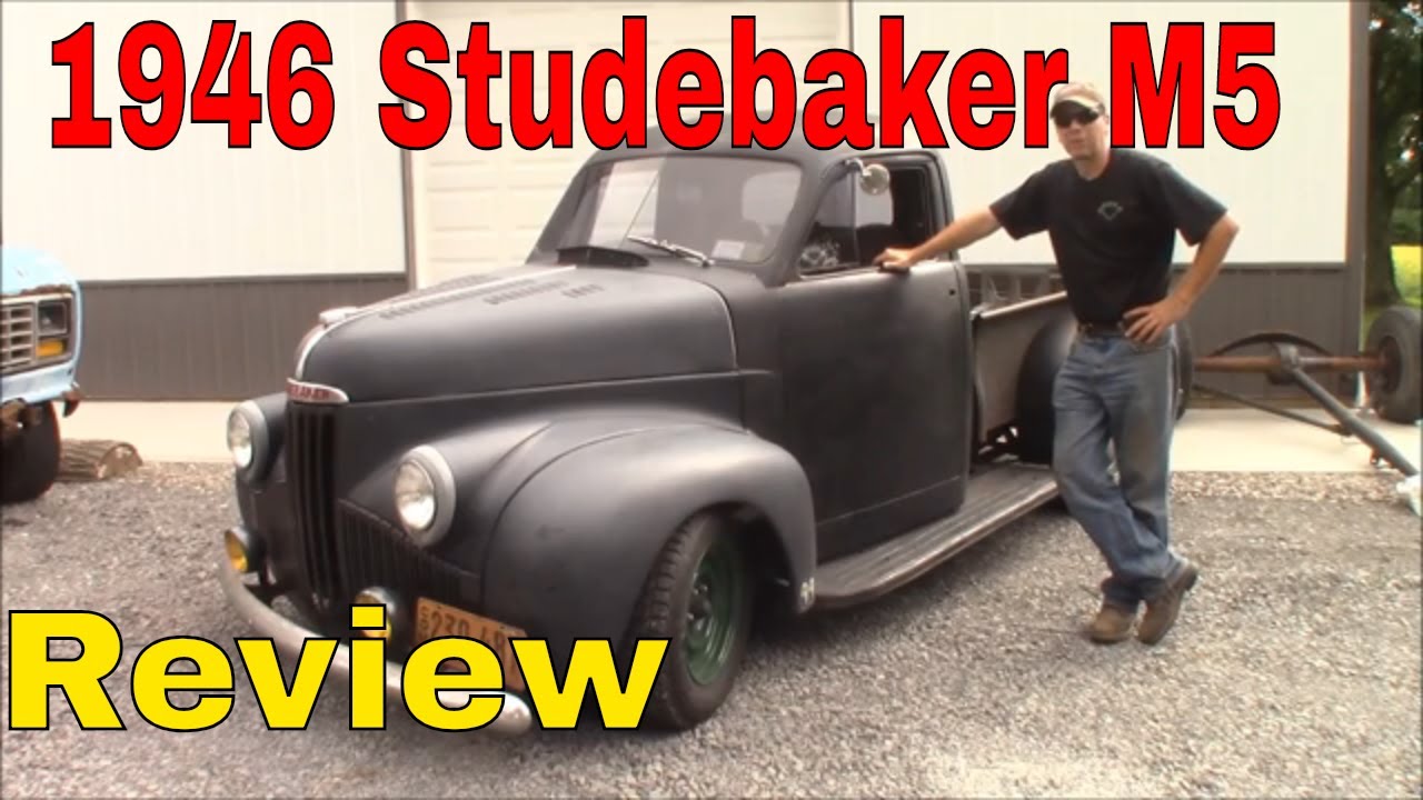 1946 Studebaker M5 Pickup Walkaround and Review - YouTube
