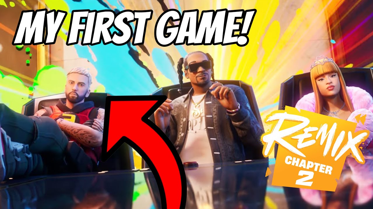 My first game of Chapter 2 Remix! - YouTube