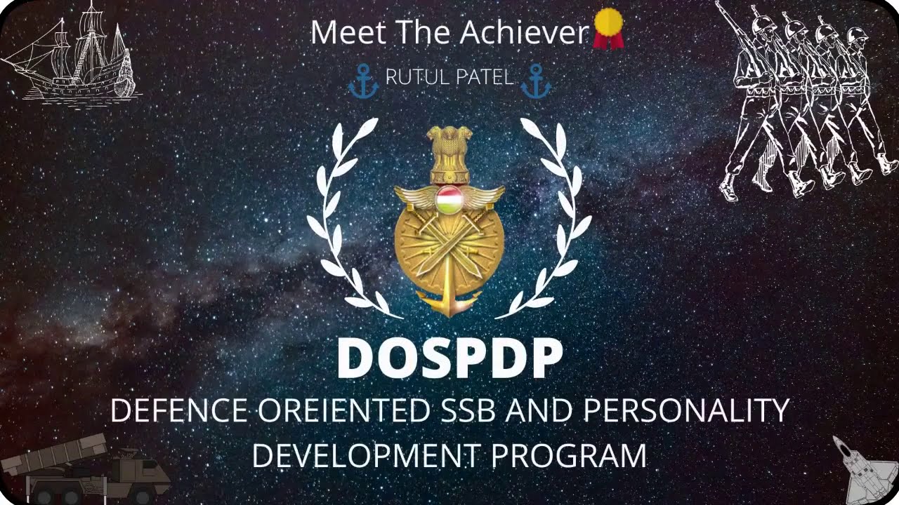 MEET THE ACHIEVER | RUTUL PATEL WITH DOSPDP - YouTube