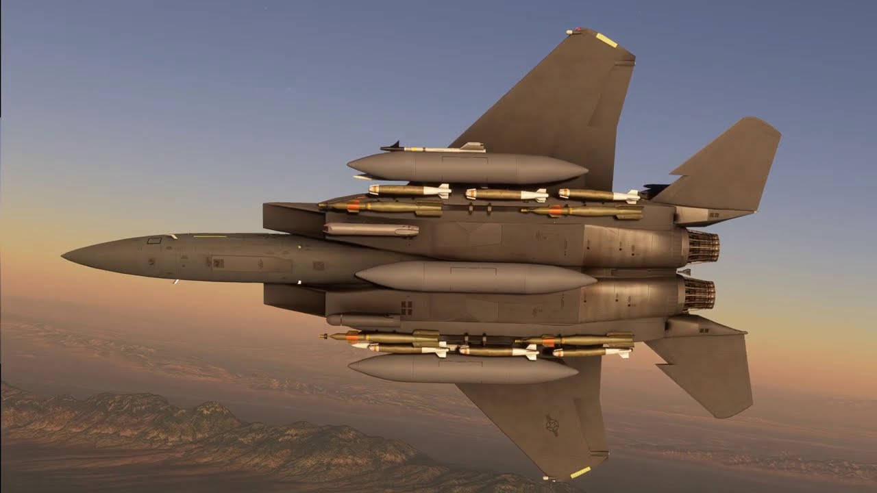 F-15 Strike Eagle - Microsoft Flight Simulator 2020 - YouTube