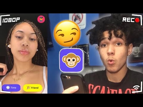 I went on the Monkey app and this happened 👀