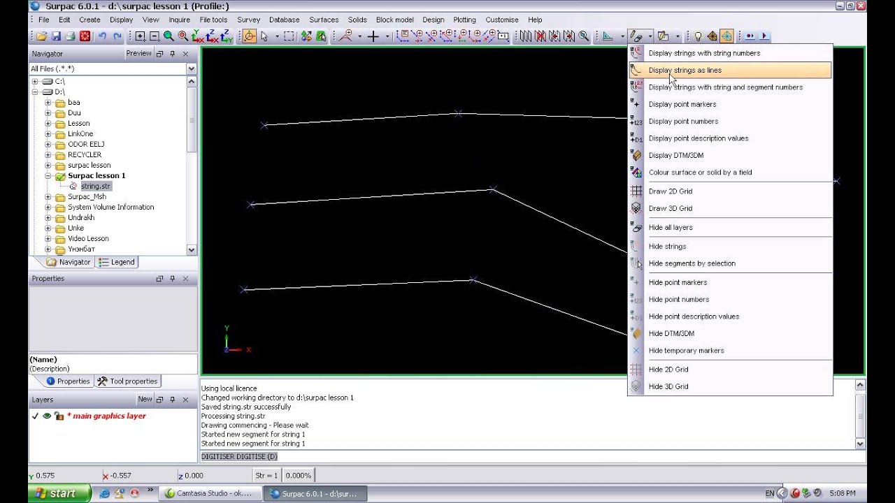 Learning Surpac ---Ekhlel - YouTube