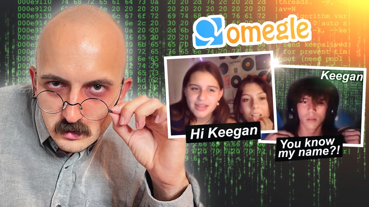 Hacking Into Omegle Calls Prank Saying Their Name Part 1 Youtube