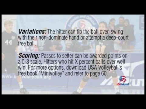 USAV Drill Video Pass Set Hit - YouTube
