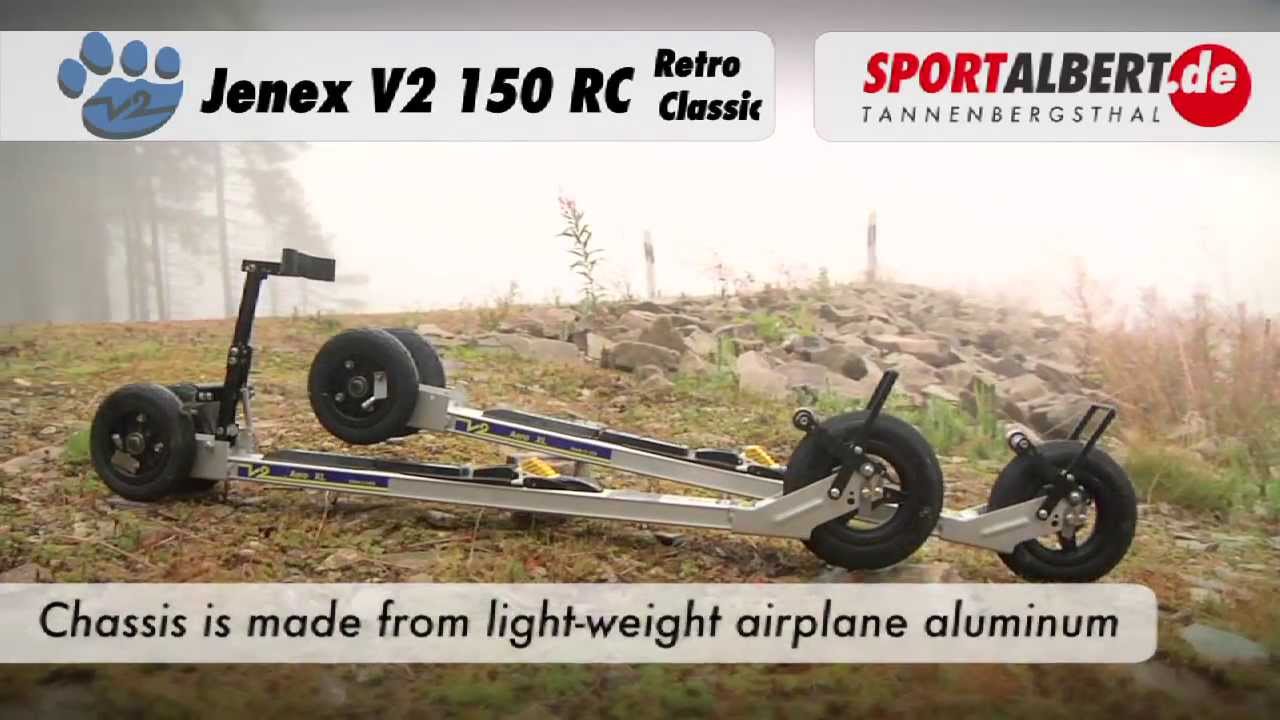 Jenex V2 Aero 150 RC Retro Classic Cross Rollerskis offered by www ...
