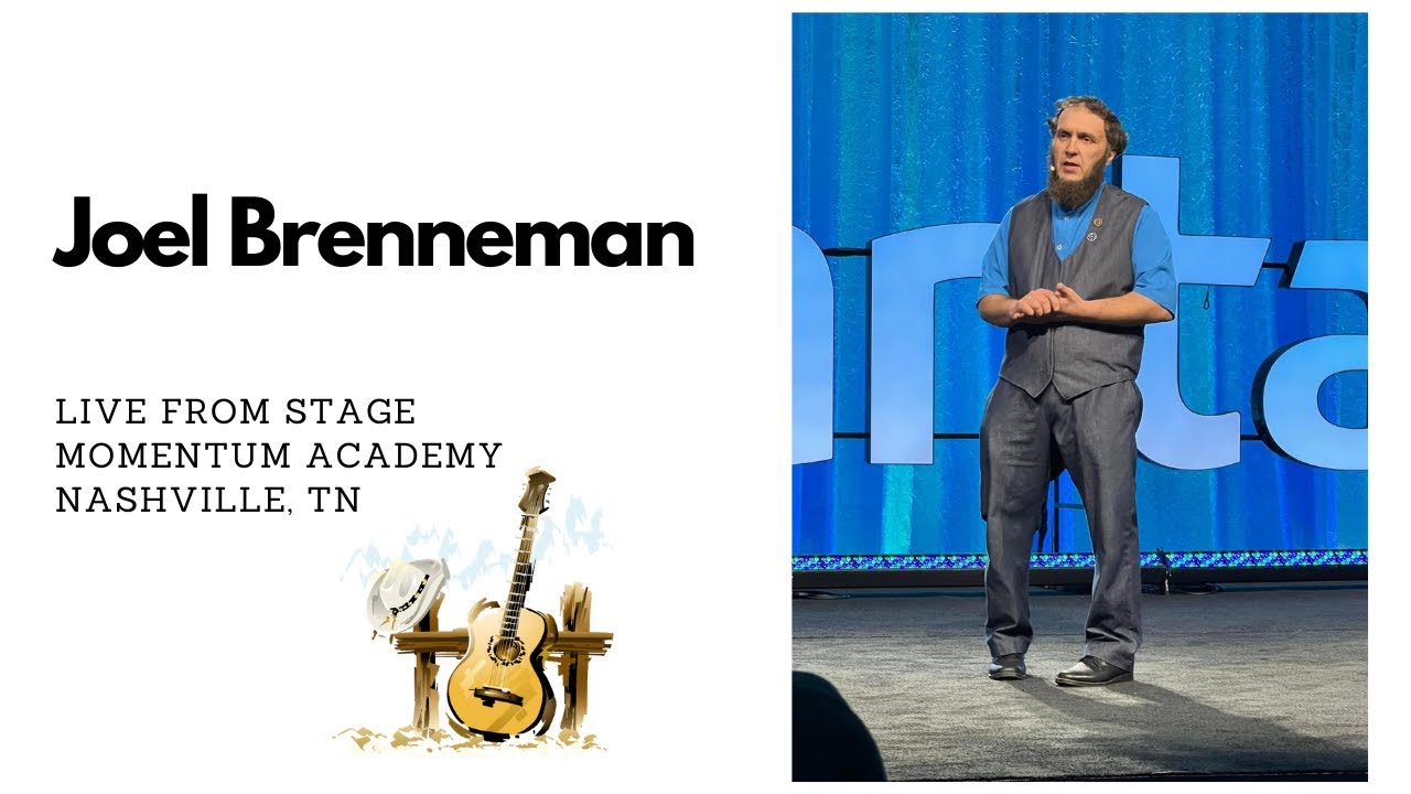 Joel Brenneman - Live from Stage in Nashville, TN - YouTube