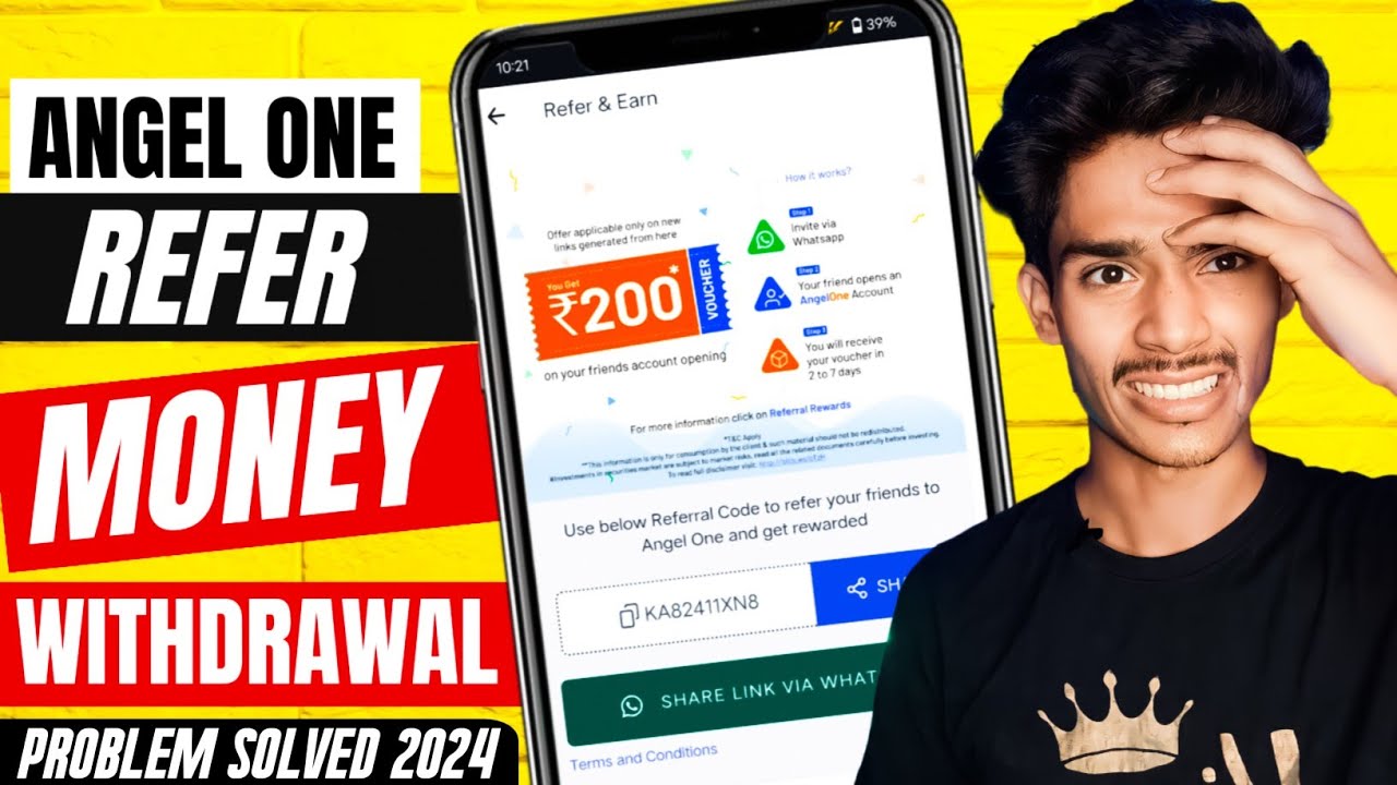 Angel one referral reward withdrawal | Angle one refer money withdrawal ...