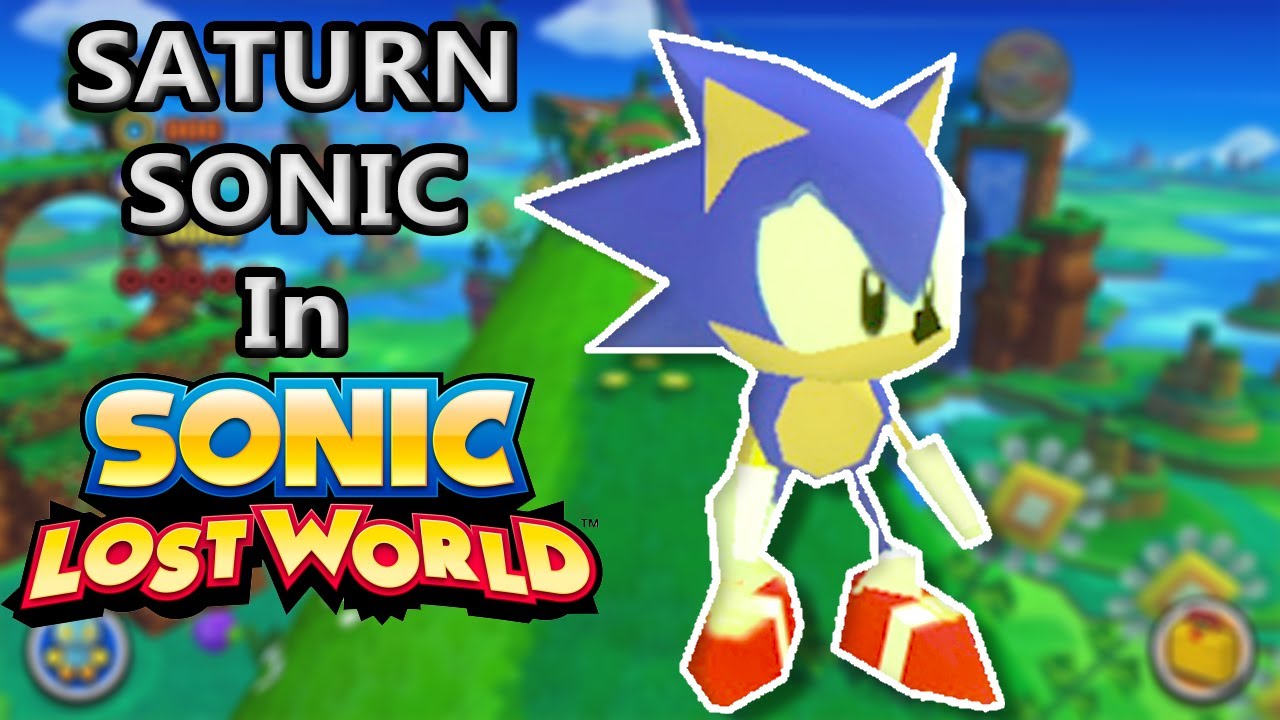 The Saturn Sonic model in Sonic Lost World!! - YouTube