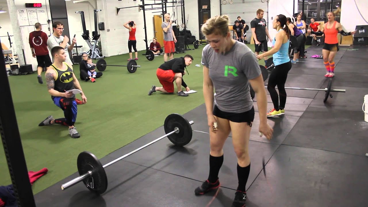 Jamie Chrispen 14.1 Crossfit Open video - YouTube