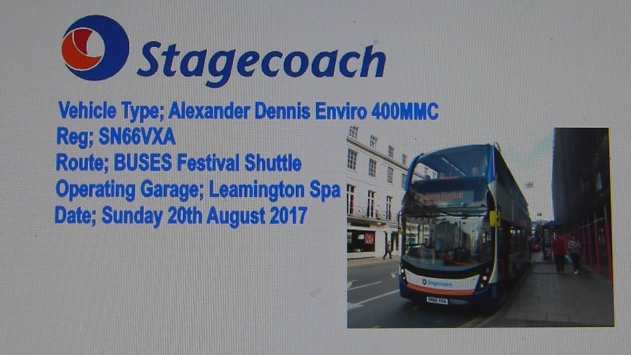 Stagecoach Warwickshire | Alexander Dennis Enviro 400MMC | 10733 ...