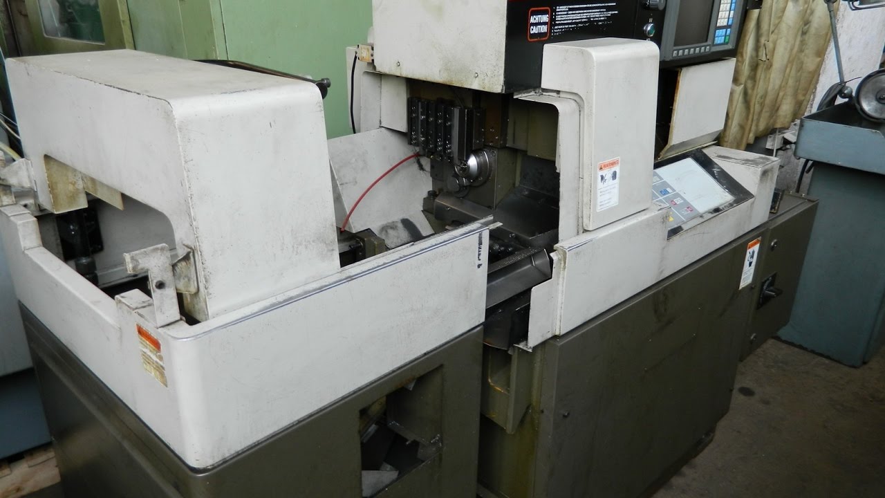 CNC Sliding Head Citizen L16(Swiss Type CNC) - YouTube