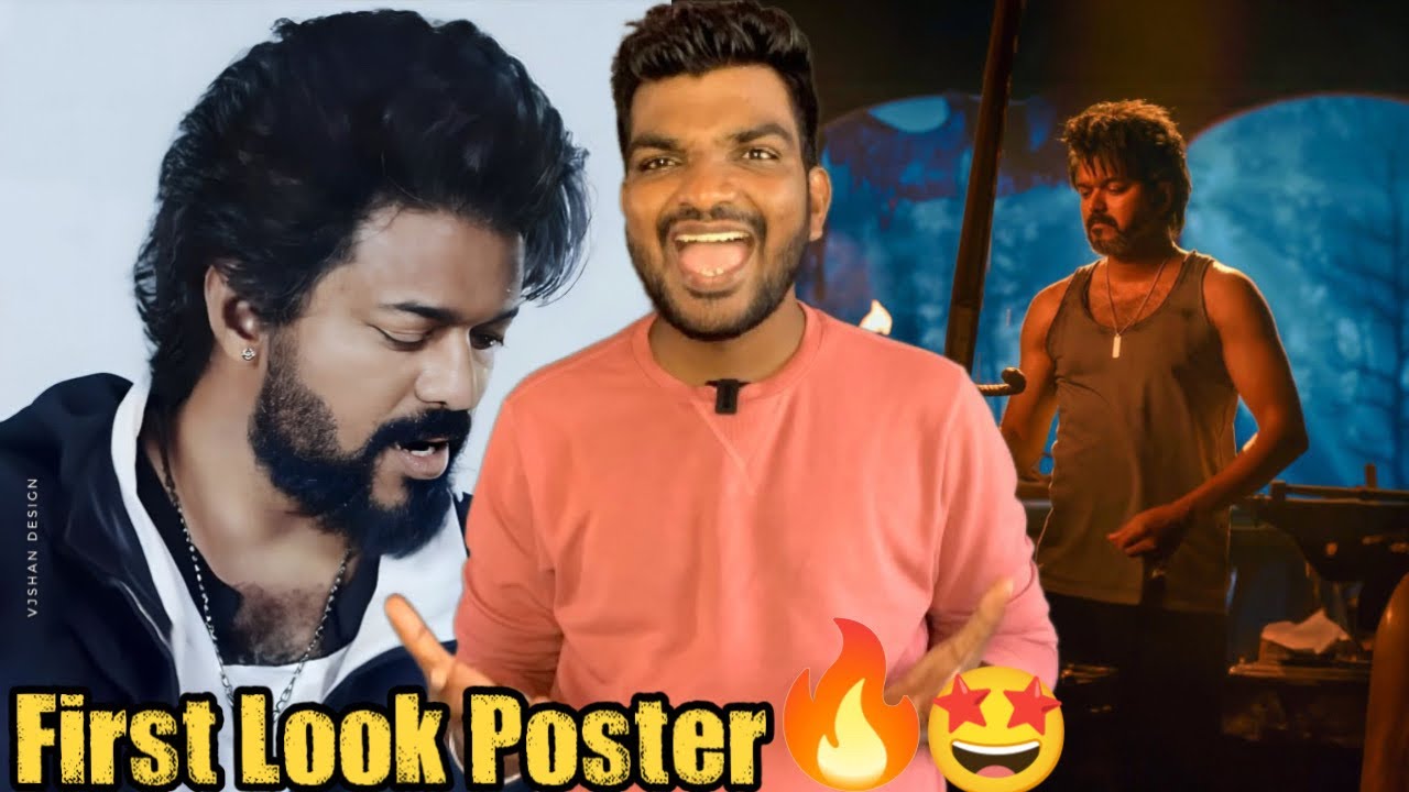 Breaking🔥: LEO First Look Poster🔥😍|Thalapathy Vijay Birthday ...