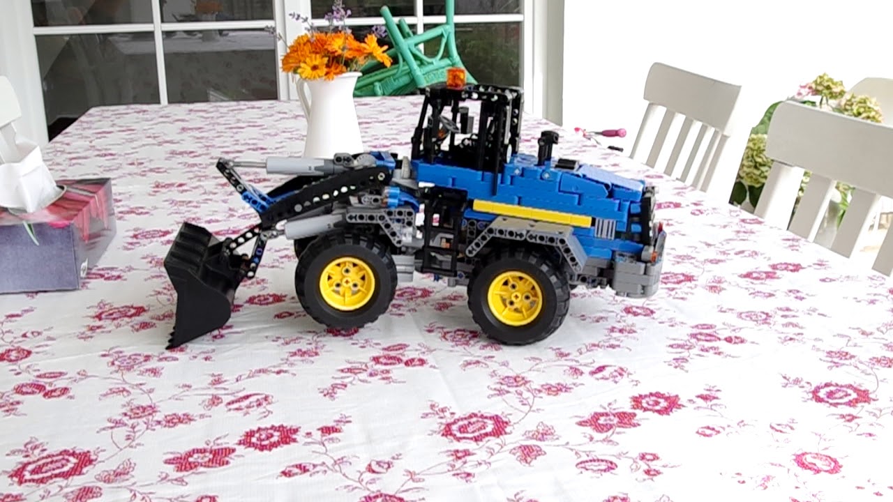 [MOC] LEGO Technic front loader w instructions - YouTube