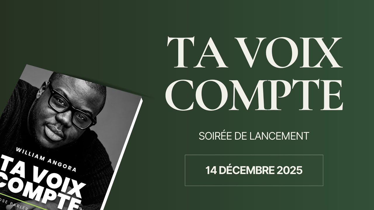 Ta Voix Compte - Soirée de lancement - YouTube