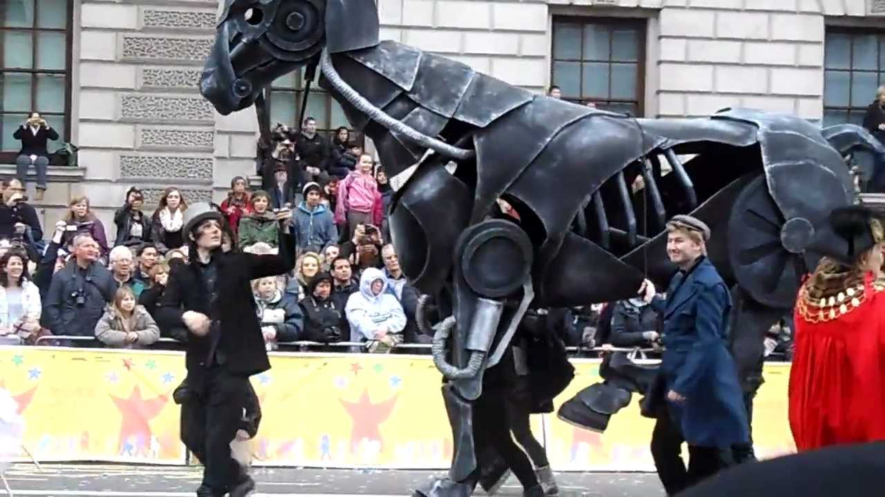 Surrey Iron Railway 1803 -- Mechanical Puppet horse -- London New Year ...