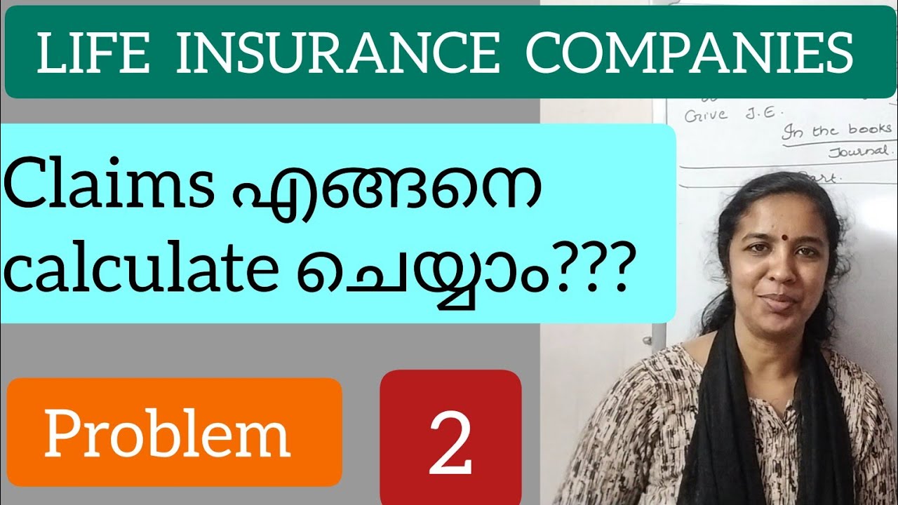 CLAIM Calculation- Life insurance company - YouTube