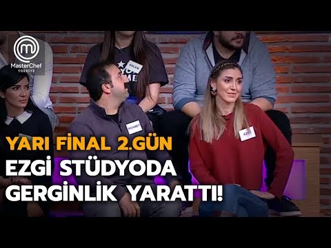 Ezgi'nin sözleri gerginlik yarattı! | Yarı Final | MasterChef Türkiye