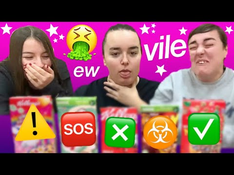 We ate the worlds WORST cereal. Sorry Kellogs. Trying new cereals we've ...