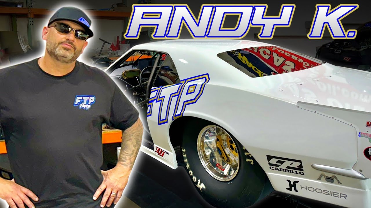 FTP Pro Mod Driver, Andy K and his Supercharged 1968 Camaro - YouTube