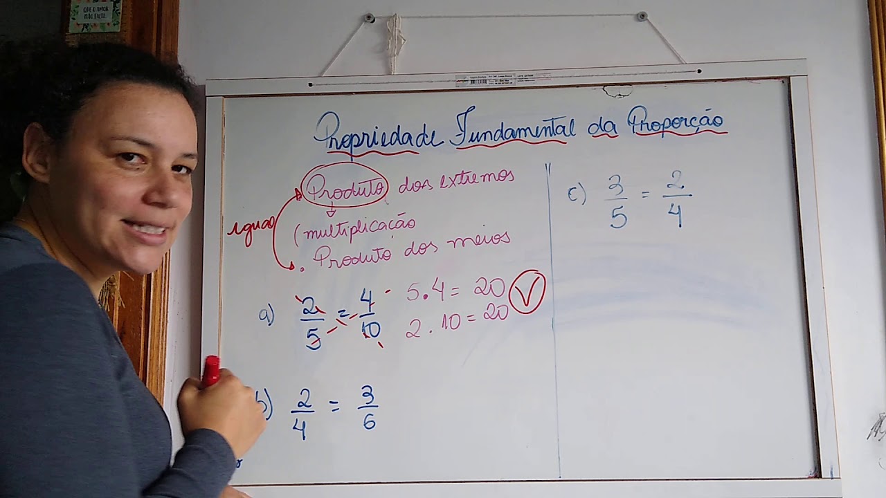 Propriedade Das Proporções Matemática Youtube