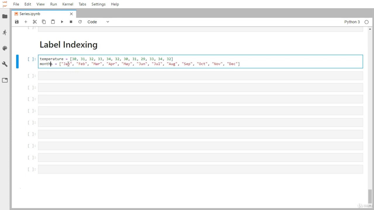 Label indexing - YouTube