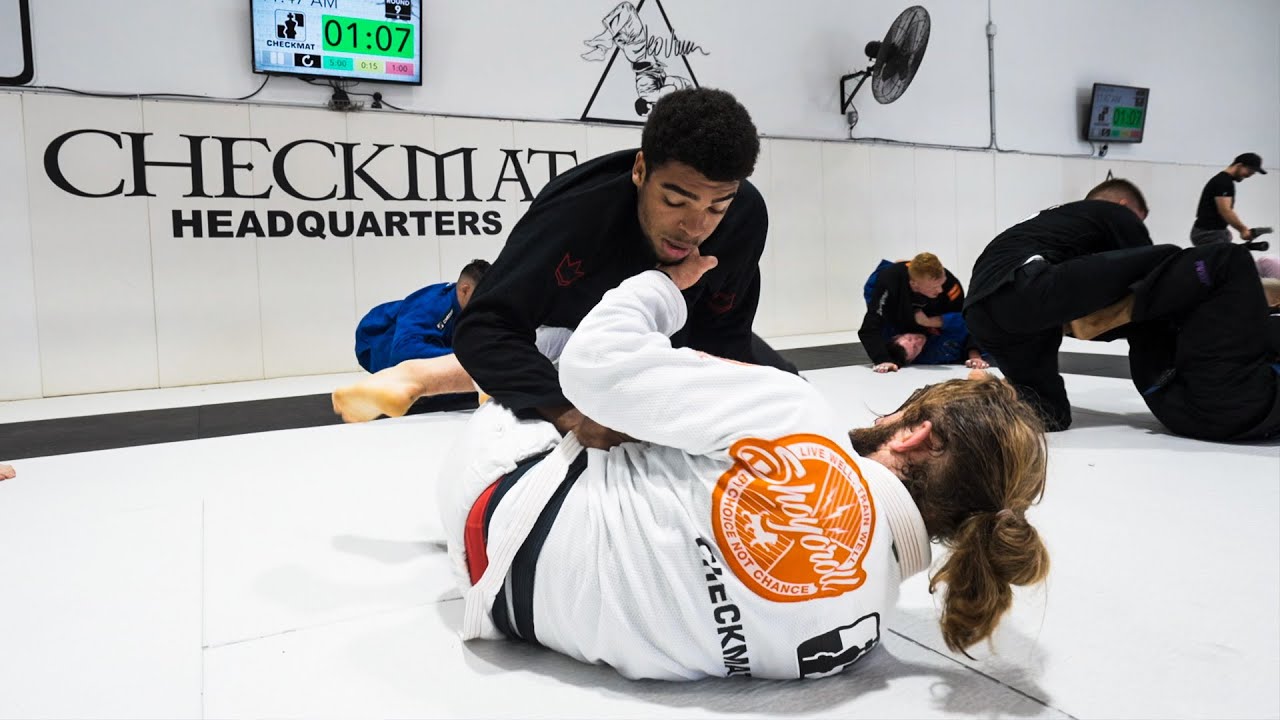 Jansen Gomes and Adam Wardzinski Throw Down At Checkmat HQ - YouTube