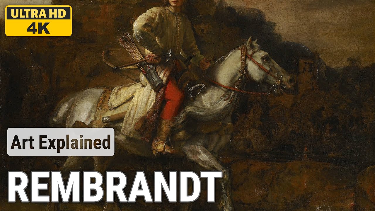 Rembrandt: A collection of 10 oil paintings with title and year, 1655 ...