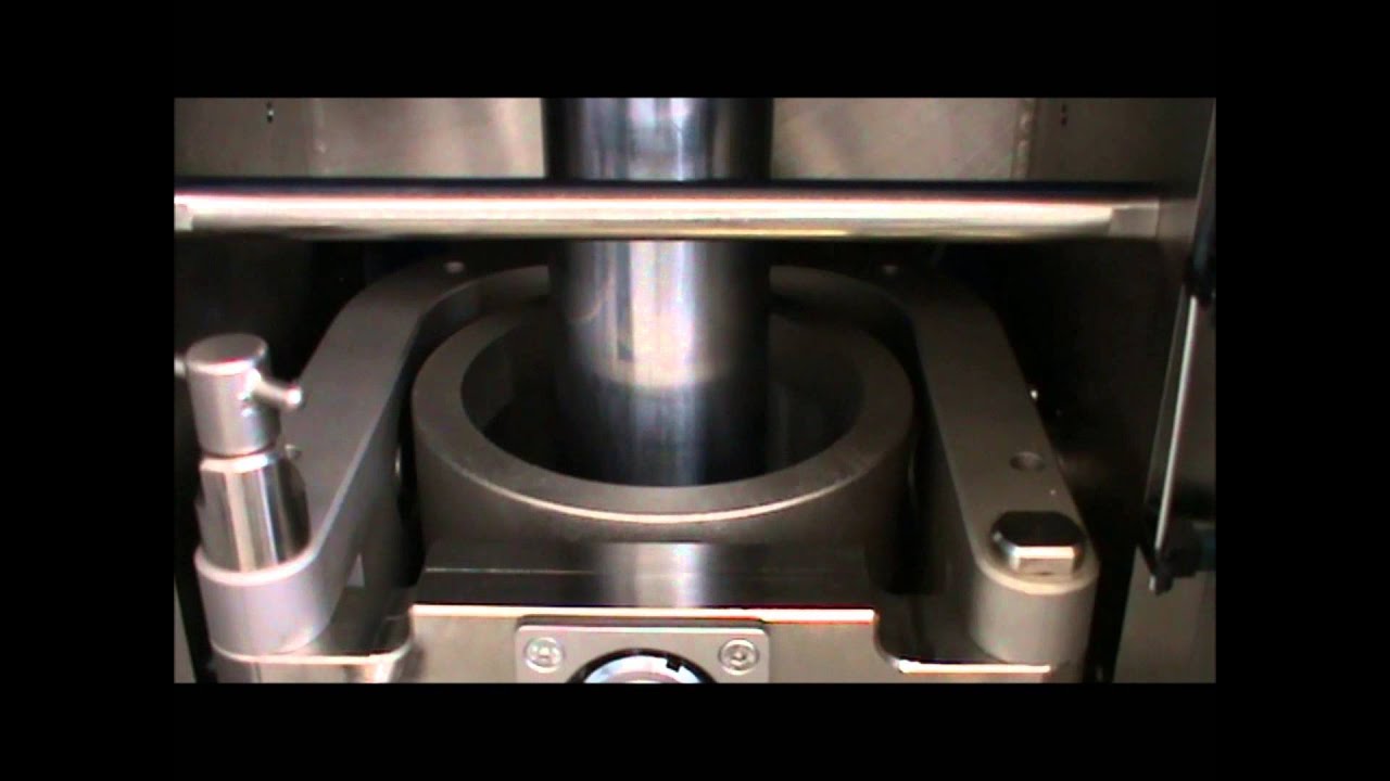 Superpave Gyratory Compactor - YouTube