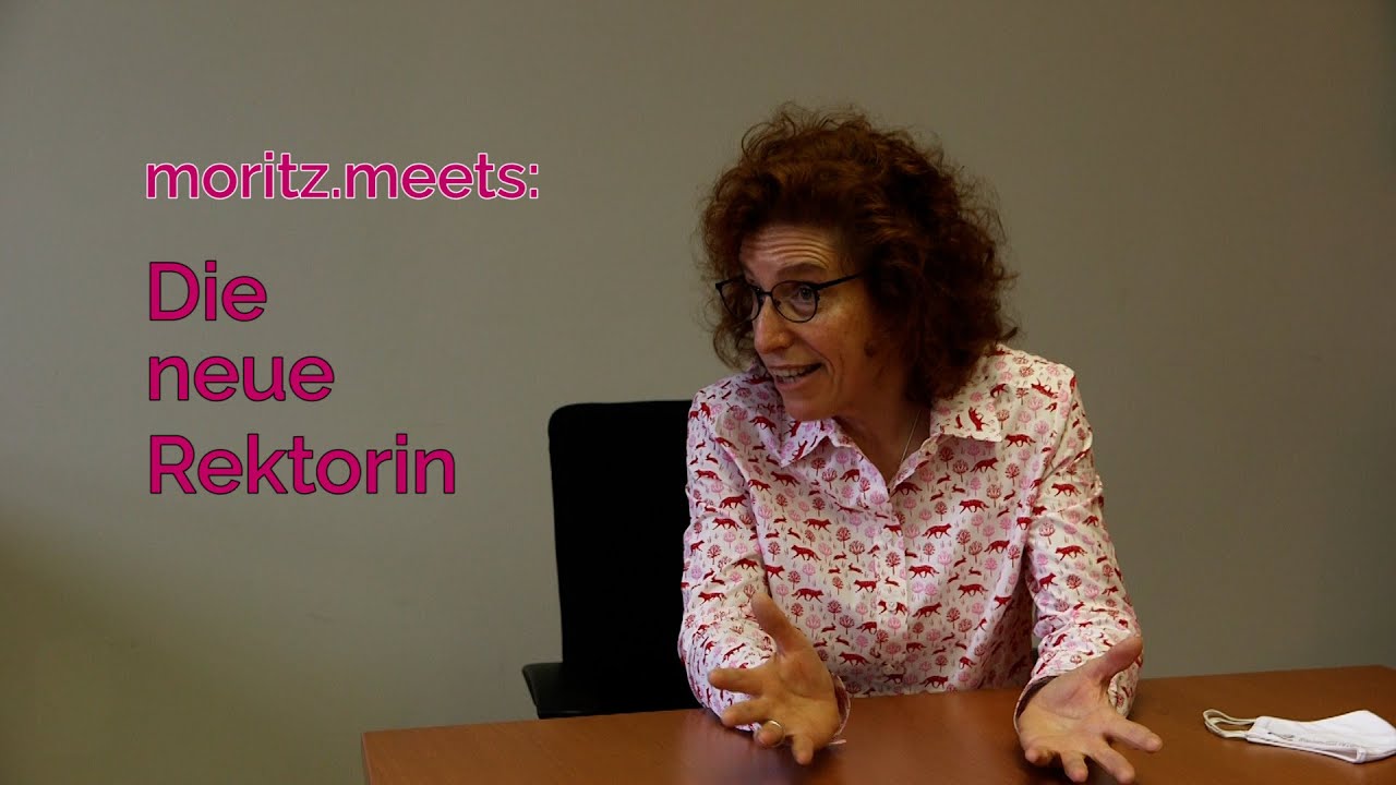 moritz.meets die neue Rektorin Frau Prof. Dr. Riedel - YouTube