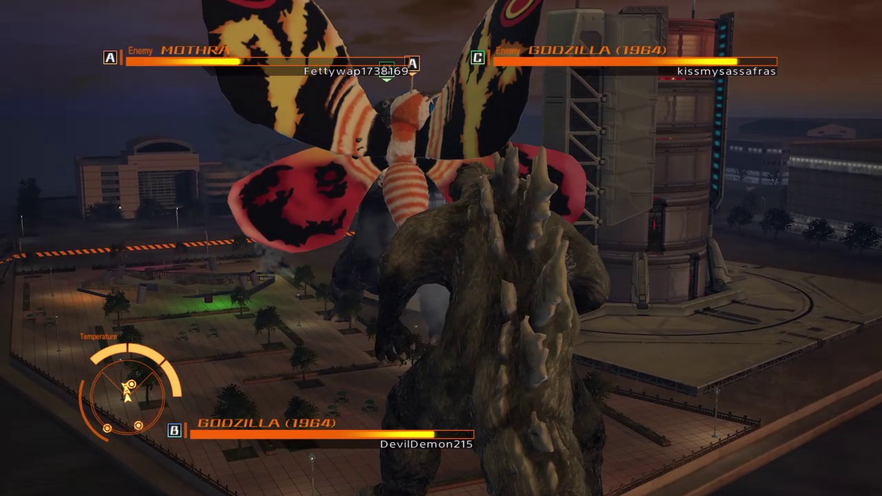 GODZILLA PS4-PLAYING CATCH WITH MOTHRA!!!!! - YouTube