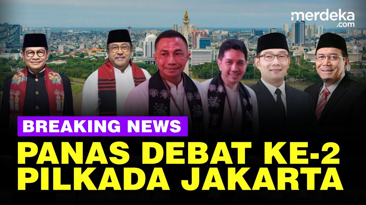 🔴 LIVE - Makin Panas Debat Ke-2 Pilkada Jakarta - YouTube
