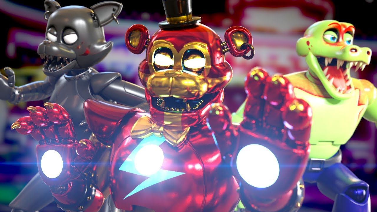 FNAF: Security Breach but its MARVEL (Avengers mod pack) - YouTube