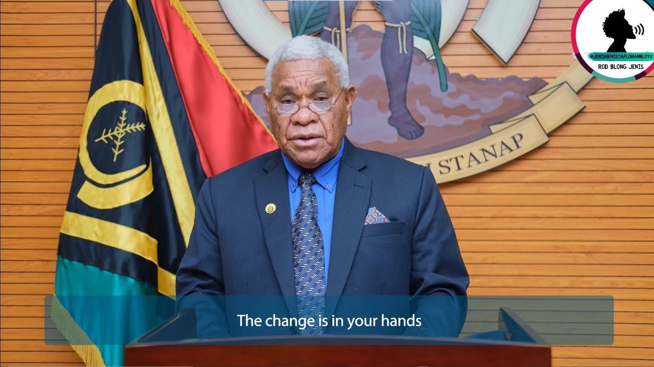 Vanuatu's Prime Minister Hon Bob Loughman Weibur - Male Champion of ...