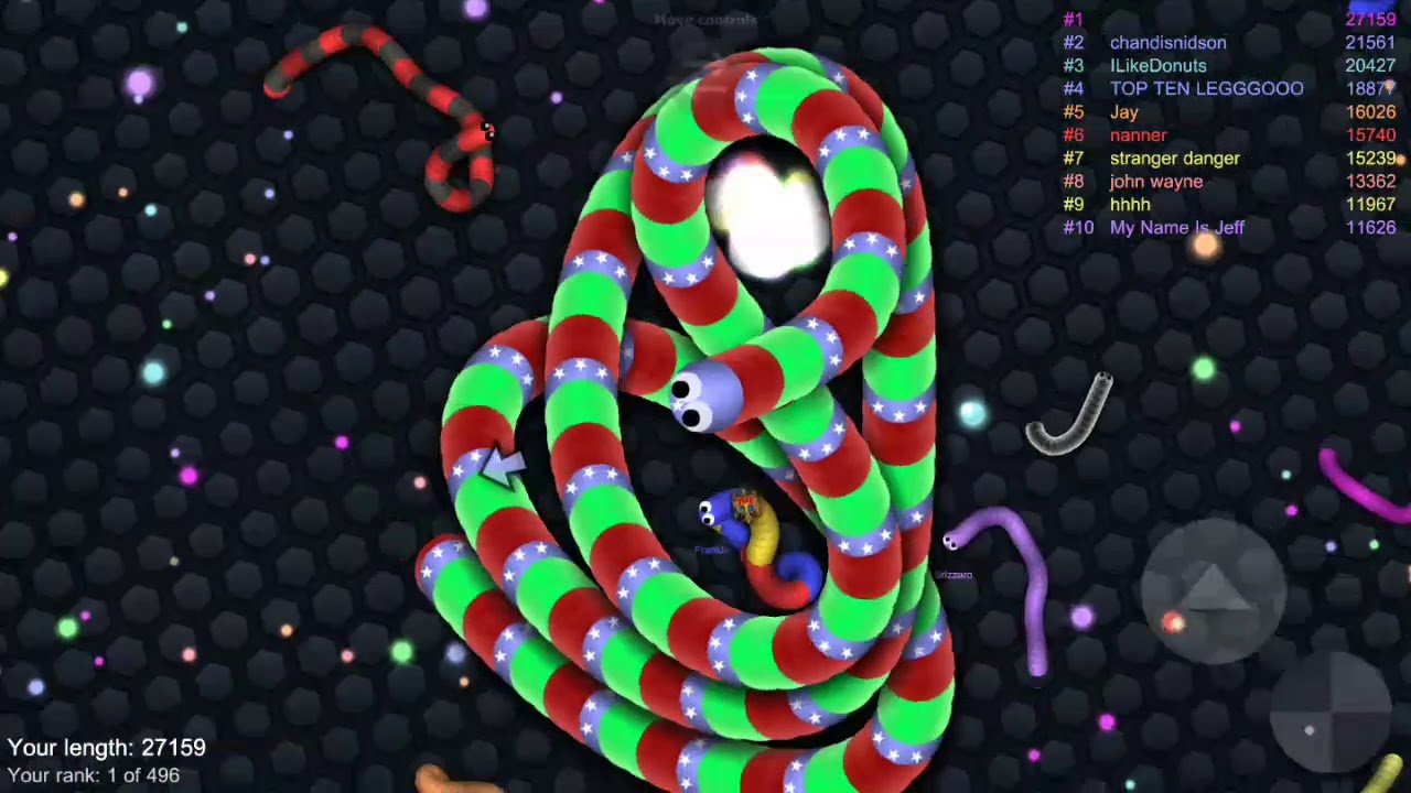 Slither.io A.I. score epic 111,000k+ Best World Records slitherio ...