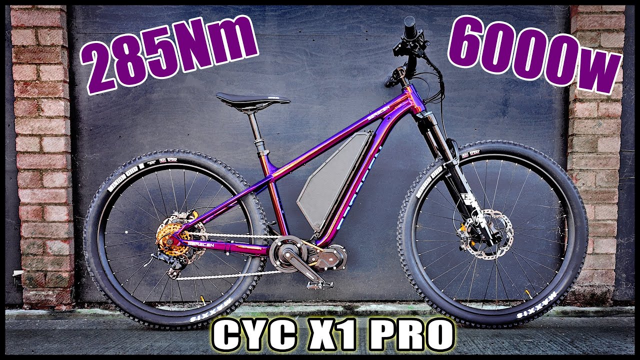 285Nm 6000w CYC X1 Pro Gen4 - The Most Powerful Mid-Drive Kit in the ...