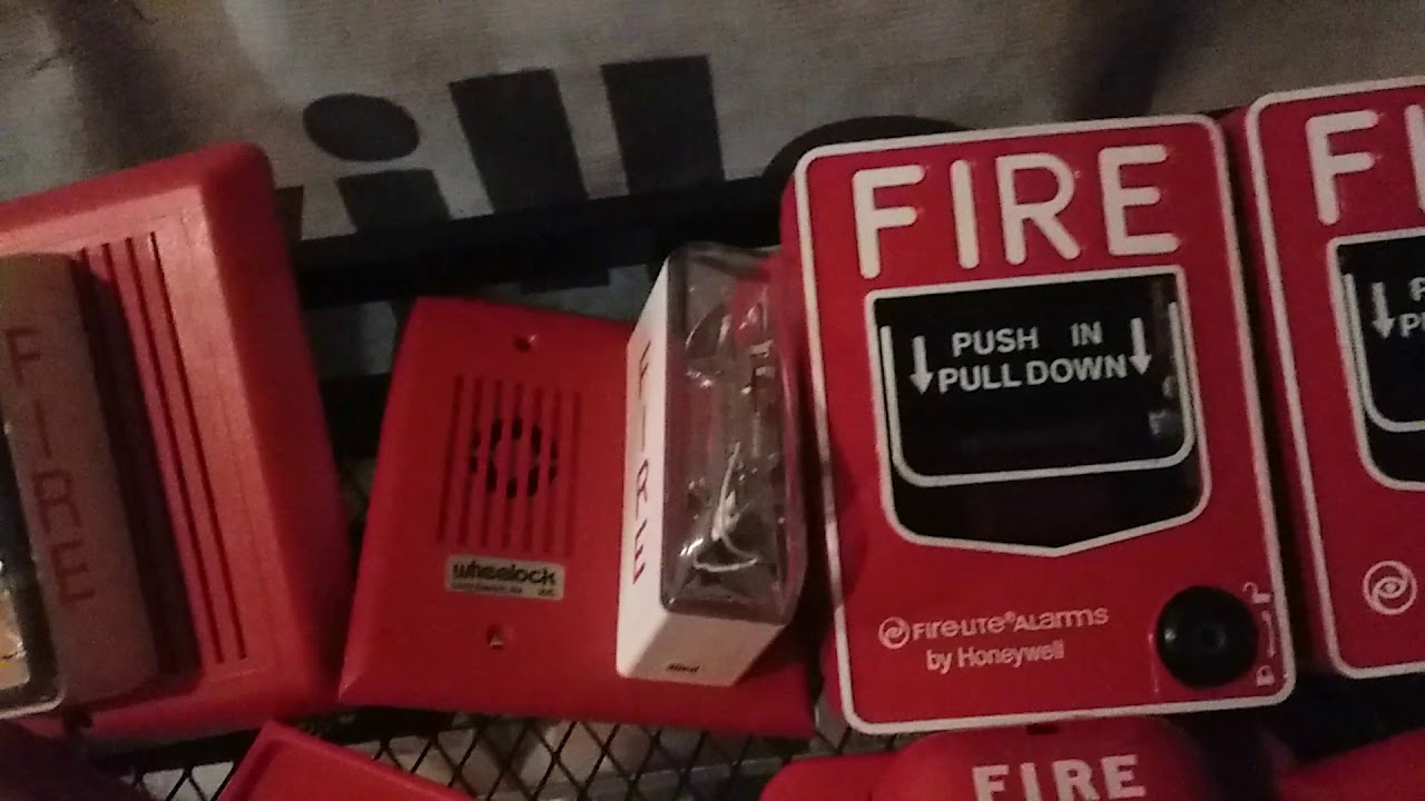 NATIONAL FIRE ALARM DAY! collection tour - YouTube
