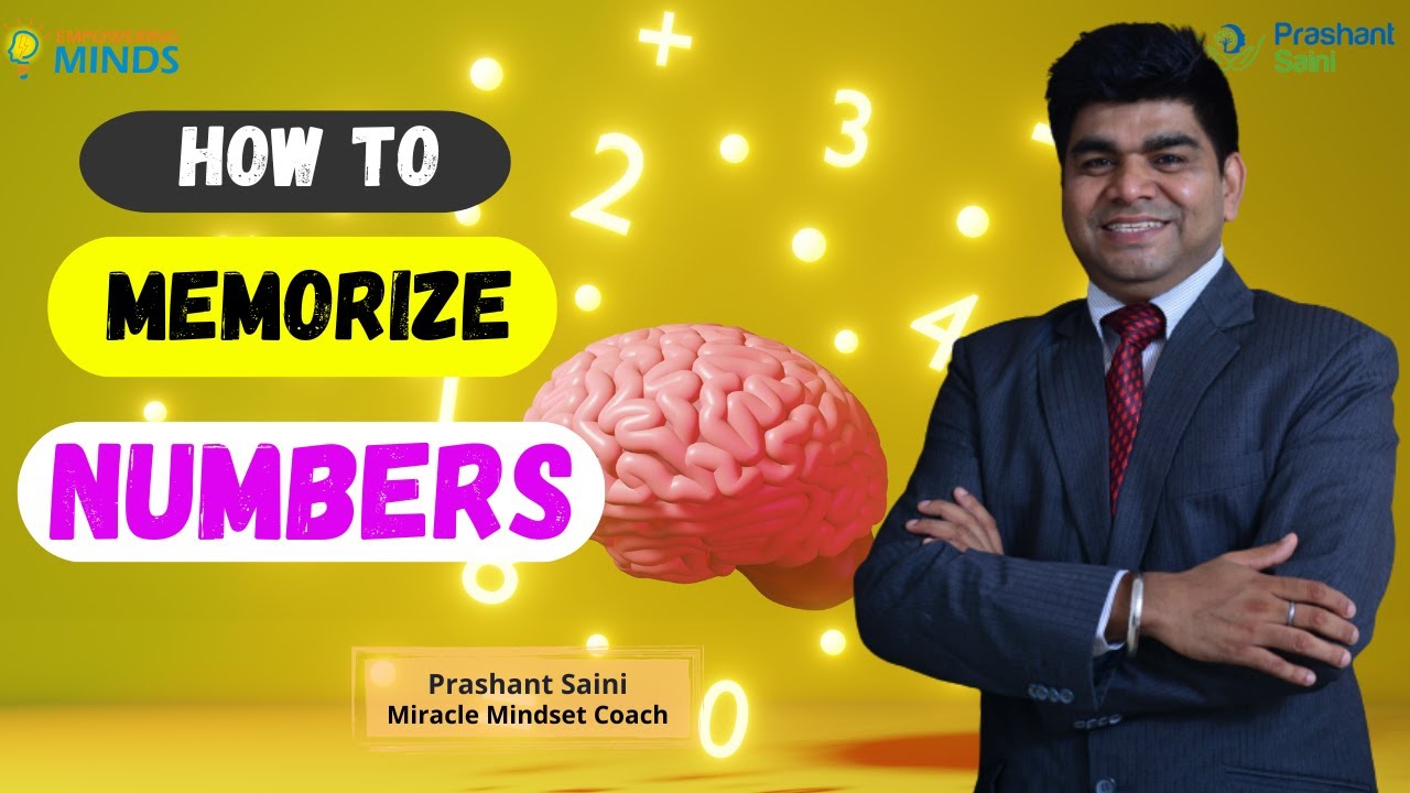 How to Memorize Numbers | Prashant Saini - YouTube