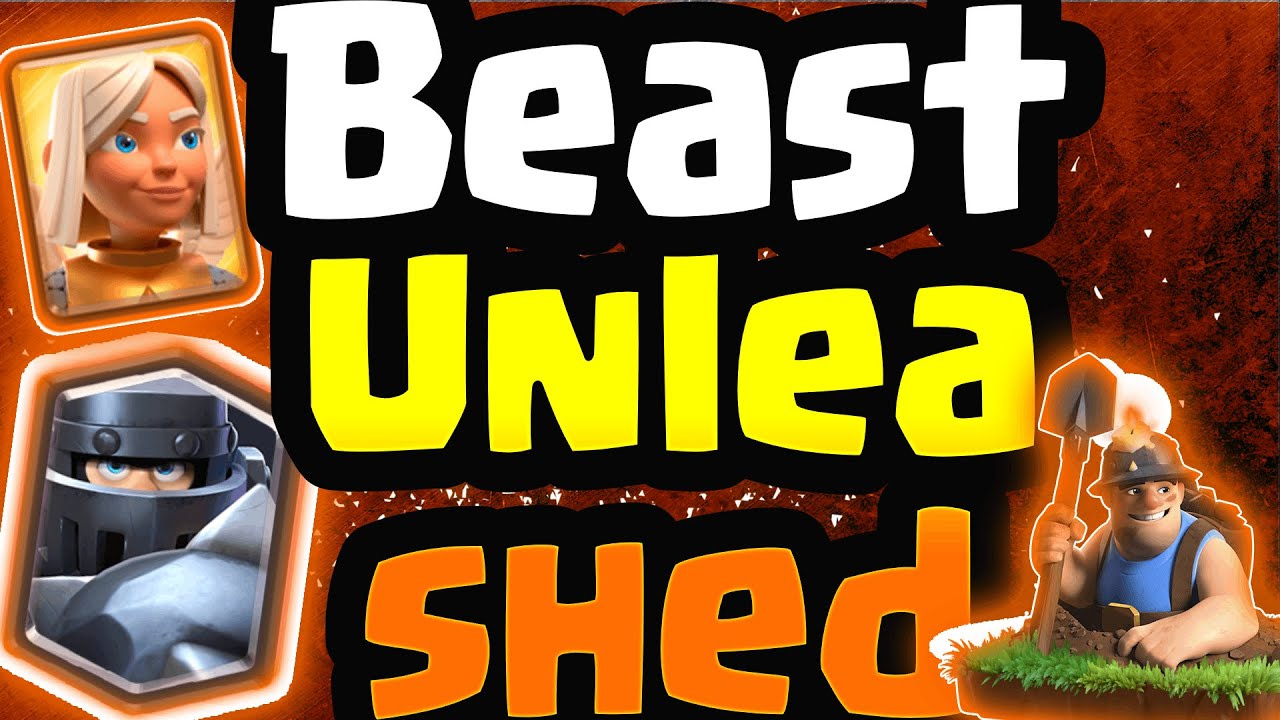 No Skill Beast Mega Knight deck that counters everything in Clash ...