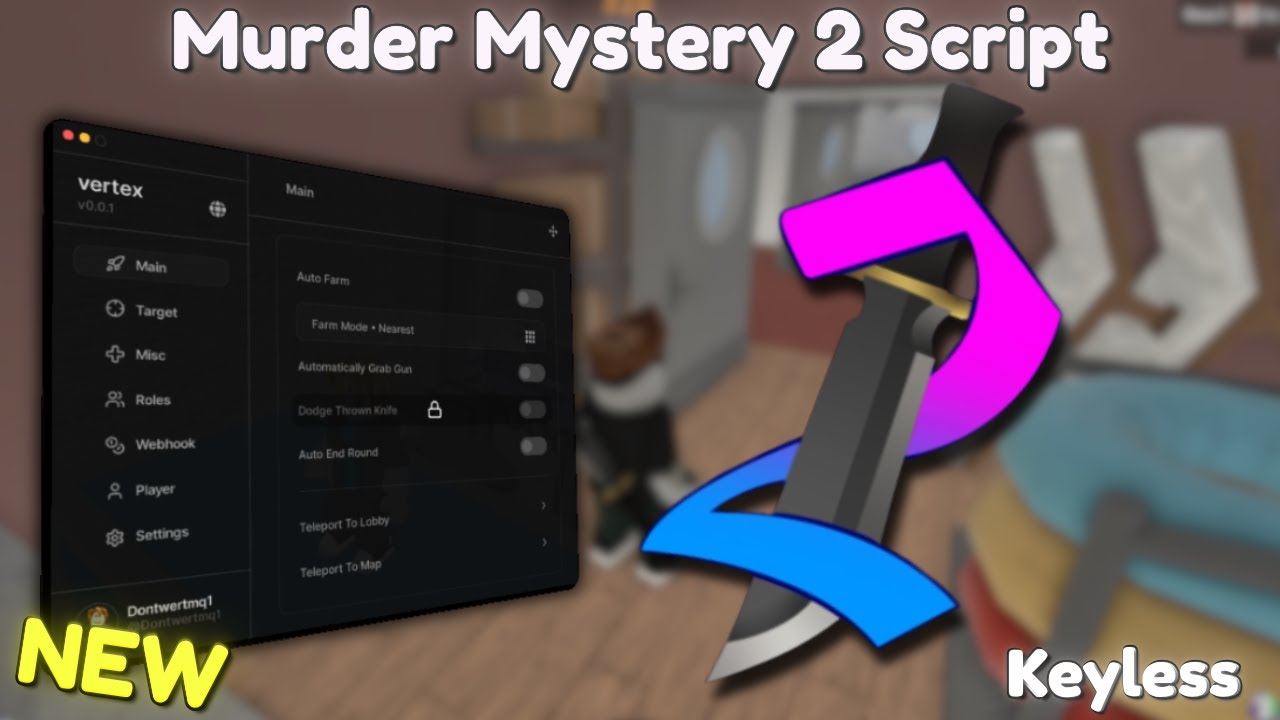 *NEW* Murder Mystery 2 Script [ Pastebin 2025 ] Keyless - YouTube