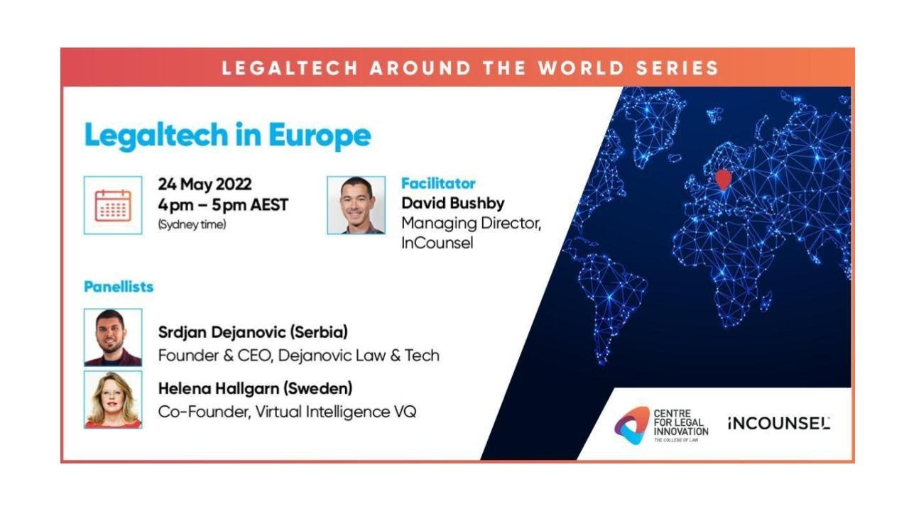 Legaltech Around the World Series: Europe - YouTube