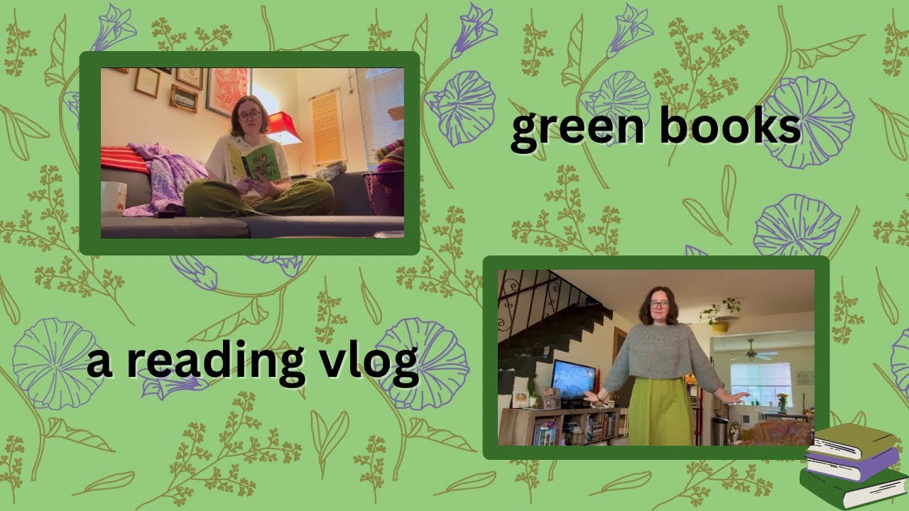 reading GREEN books 💚💚💚 - YouTube