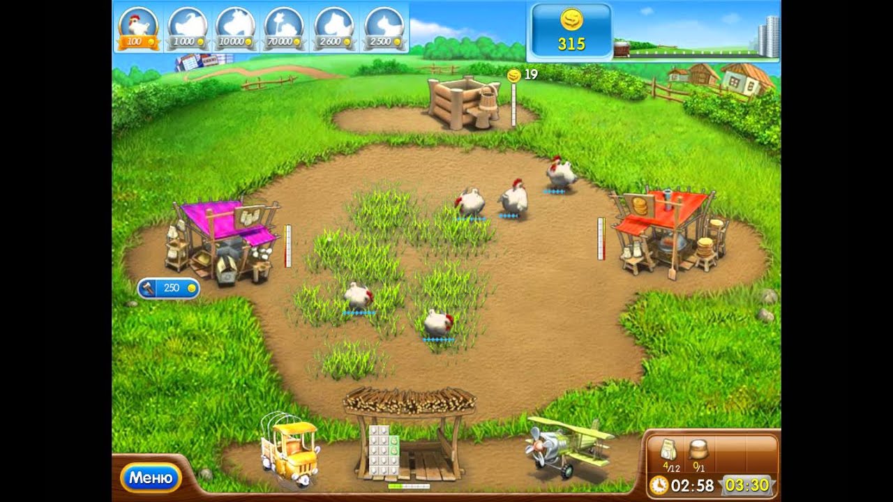 HappyFarm Веселая ферма Часть 18 Lets - YouTube