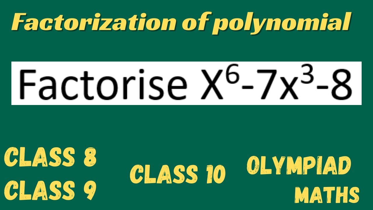 Factorization practice | maths class 8 | class 9 | class 10 | factorisation method | - YouTube