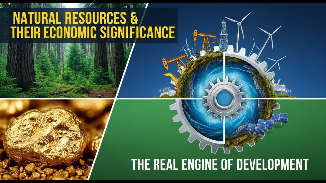 Natural Resources & Their Economic Significance | The Real Engine of ...