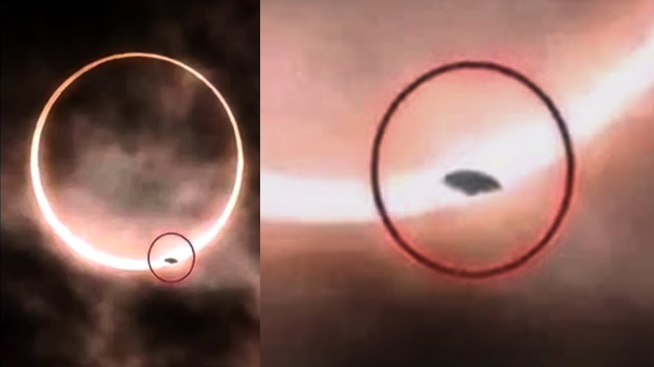 Recent UFOs & Aliens: Mysterious UFO caught on Camera during Eclipse ...